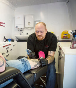 Mobile Tattoo Artist Van Conversion - Artisan Conversions